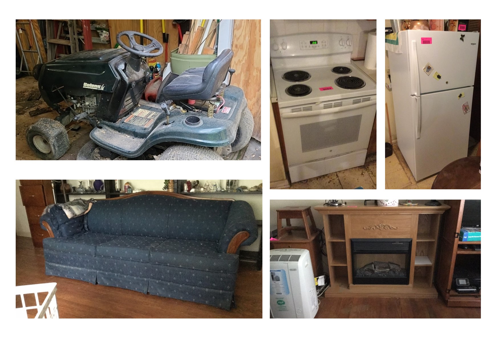 Household Furniture & Decor, Appliances, Lots of Tools and Workshop ...