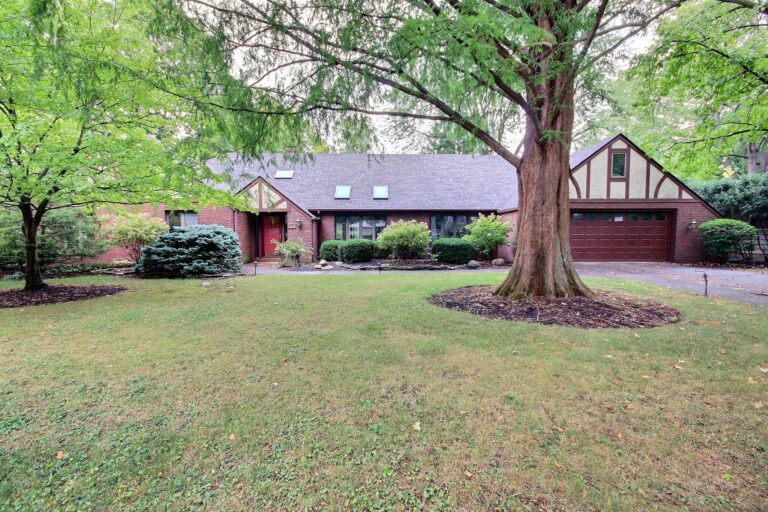 3 Bedroom Brick Tudor Style Ranch on almost an acre with Atrium and All ...